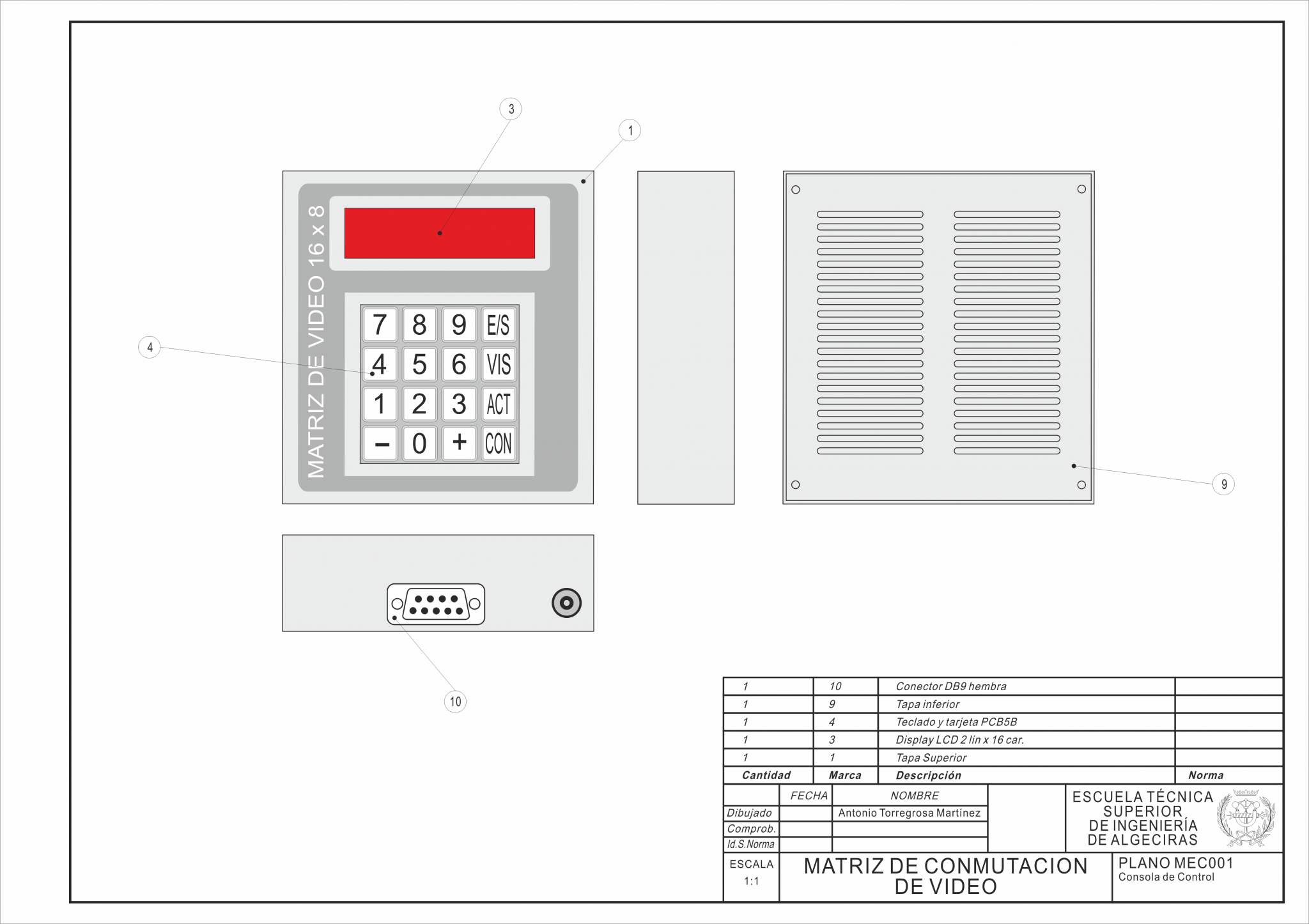8.20. Dibujos de Conjuntos. - DibujoIndustrial.es